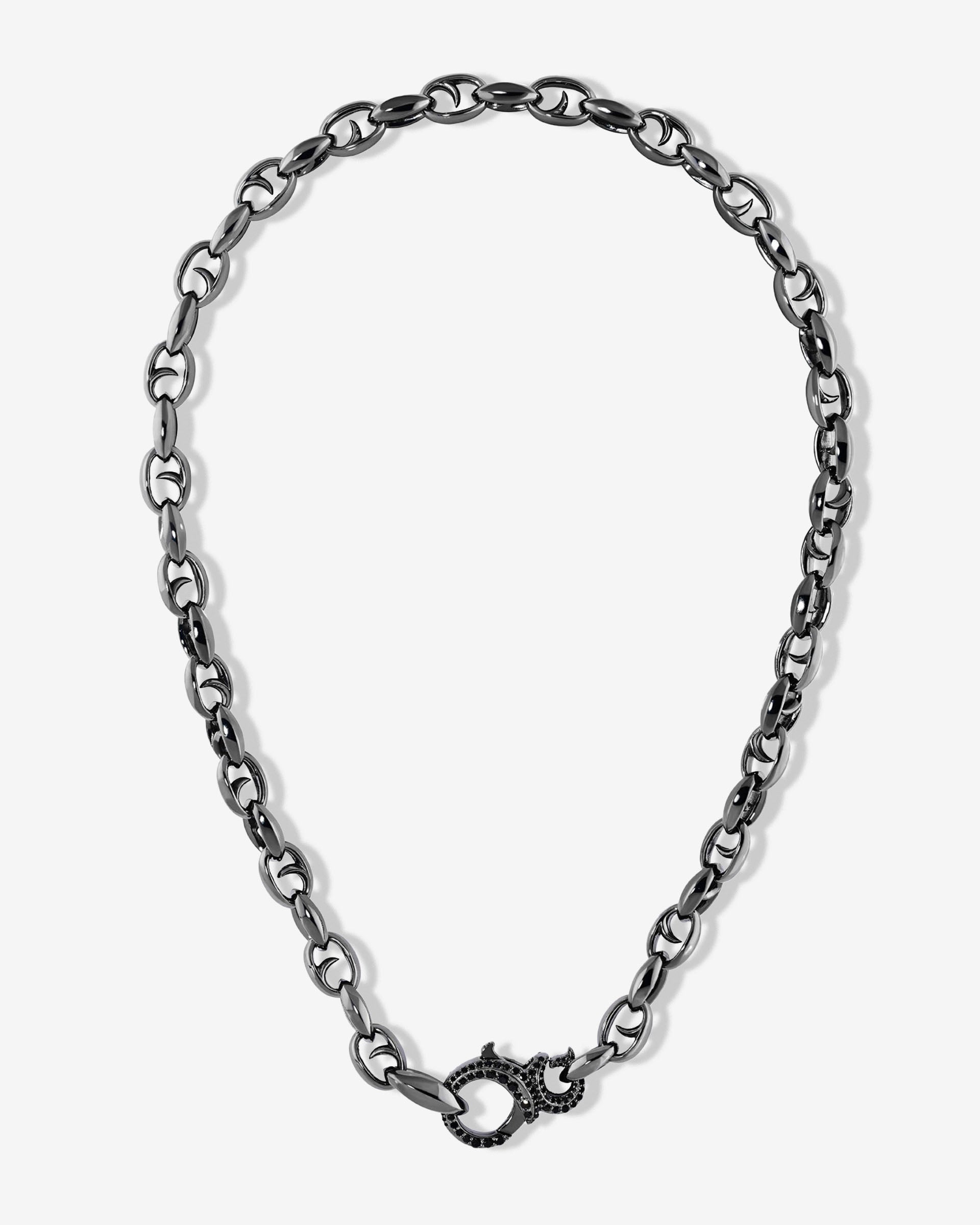 22" Classic Large Link Silver Chain | Stephen Webster