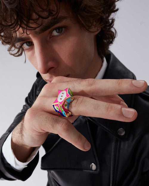 Yellow Gold Gossip Ring | Stephen Webster