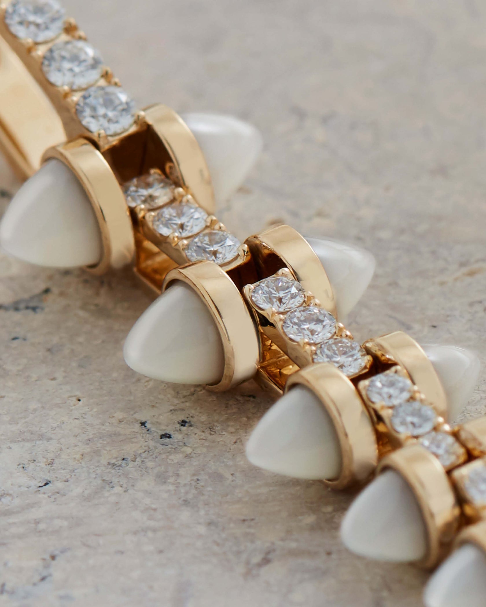 Russian Roulette Magazine Necklace in Gold | Stephen Webster