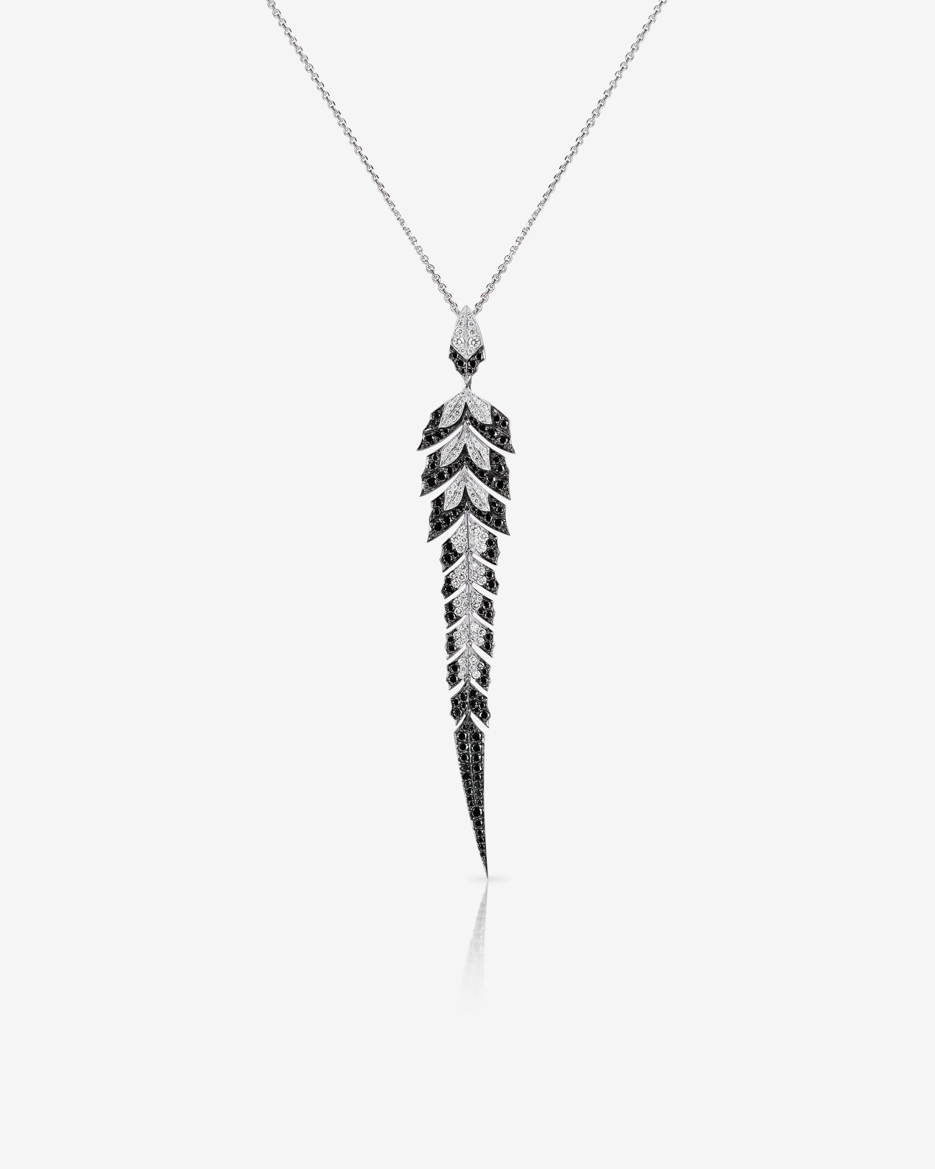 Tail Feather Long Drop Pendant | Stephen Webster – stephenwebster