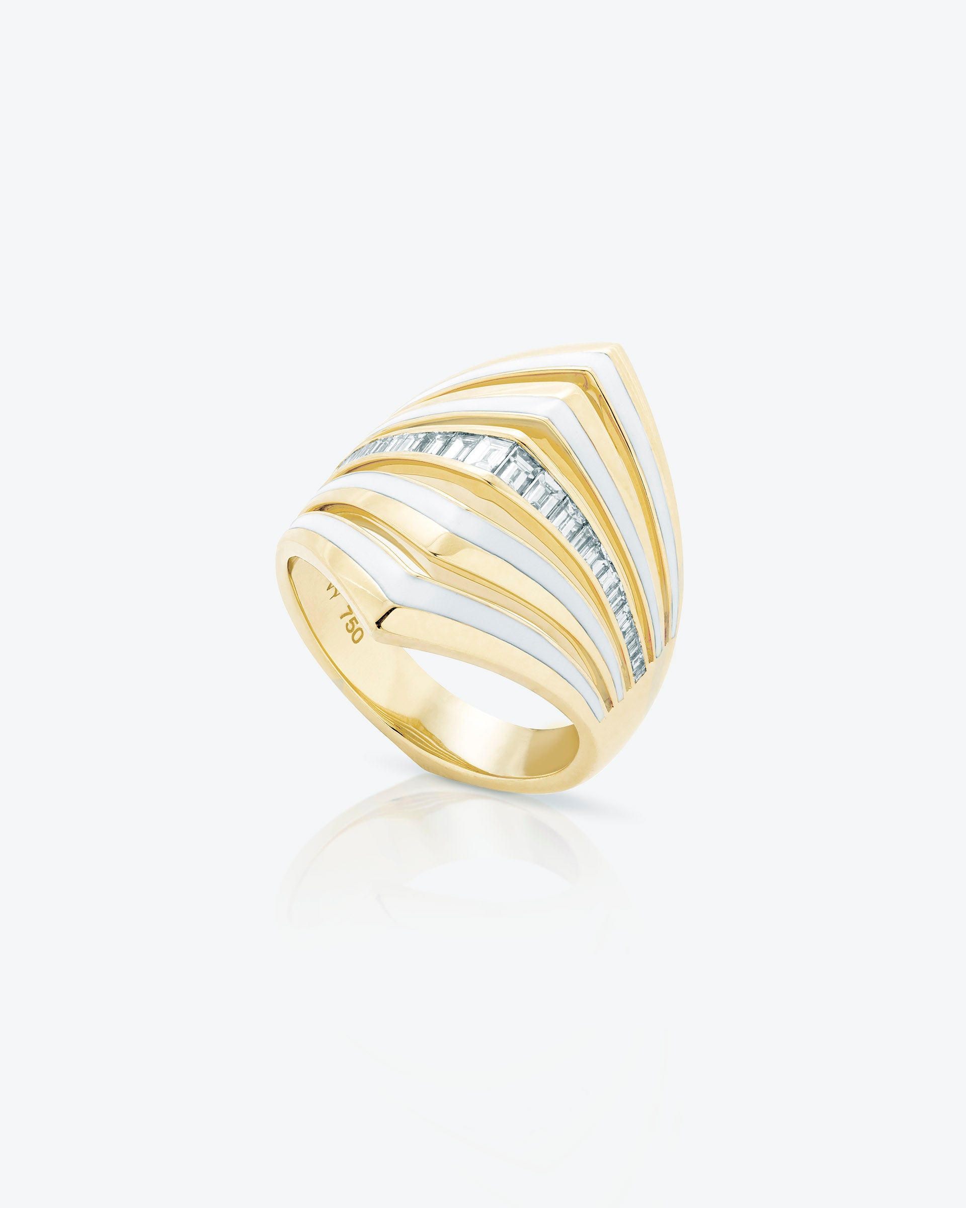 Yellow Gold Gaining Perspective Ring | Stephen Webster