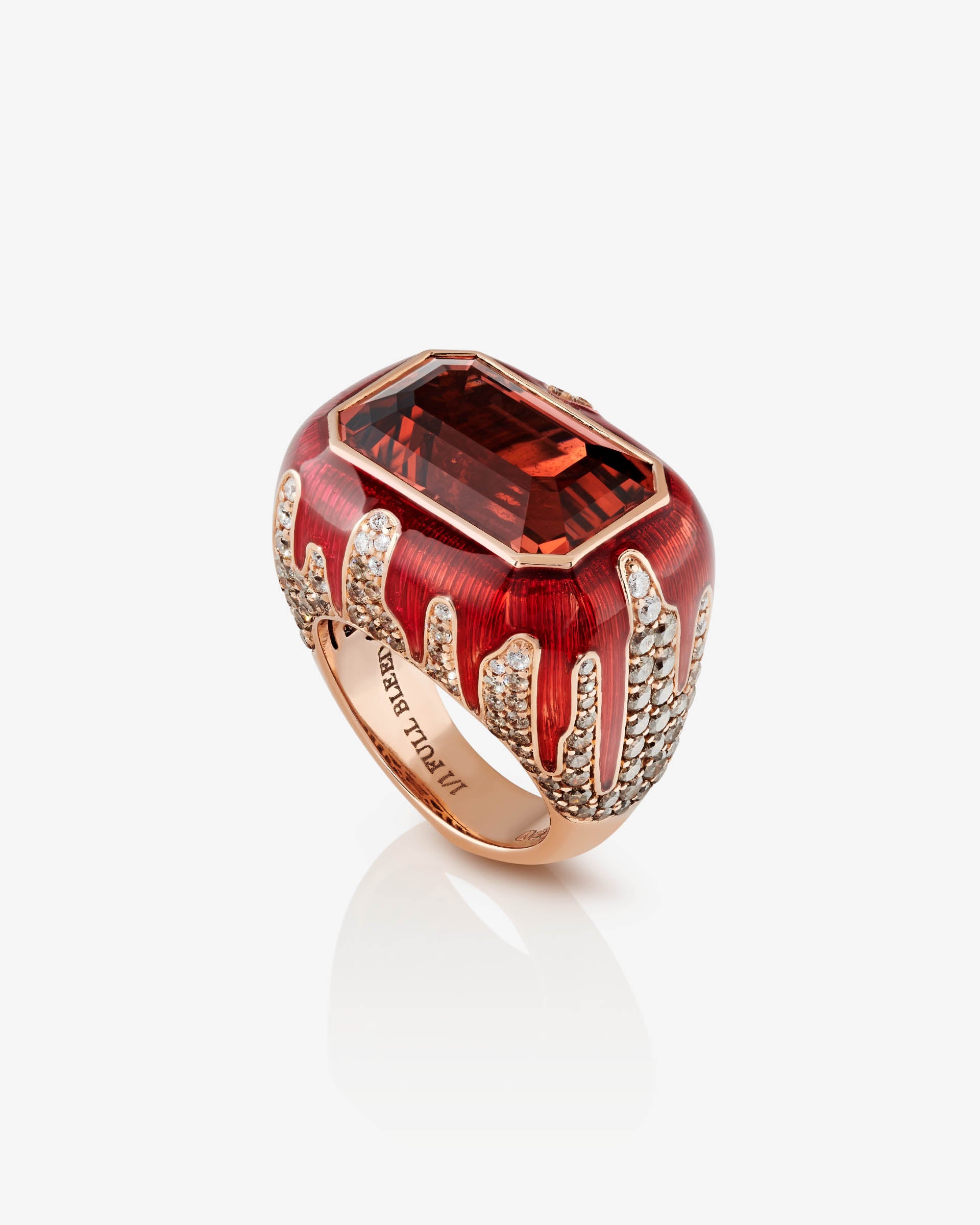 Full Bleed Rose Gold Ring | Stephen Webster