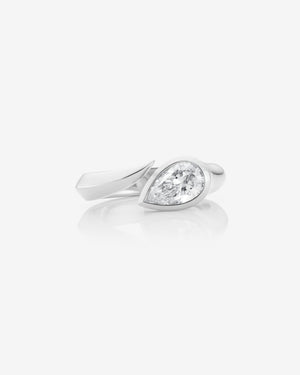 Thorn Arc Solitaire Ring in Platinum | Stephen Webster