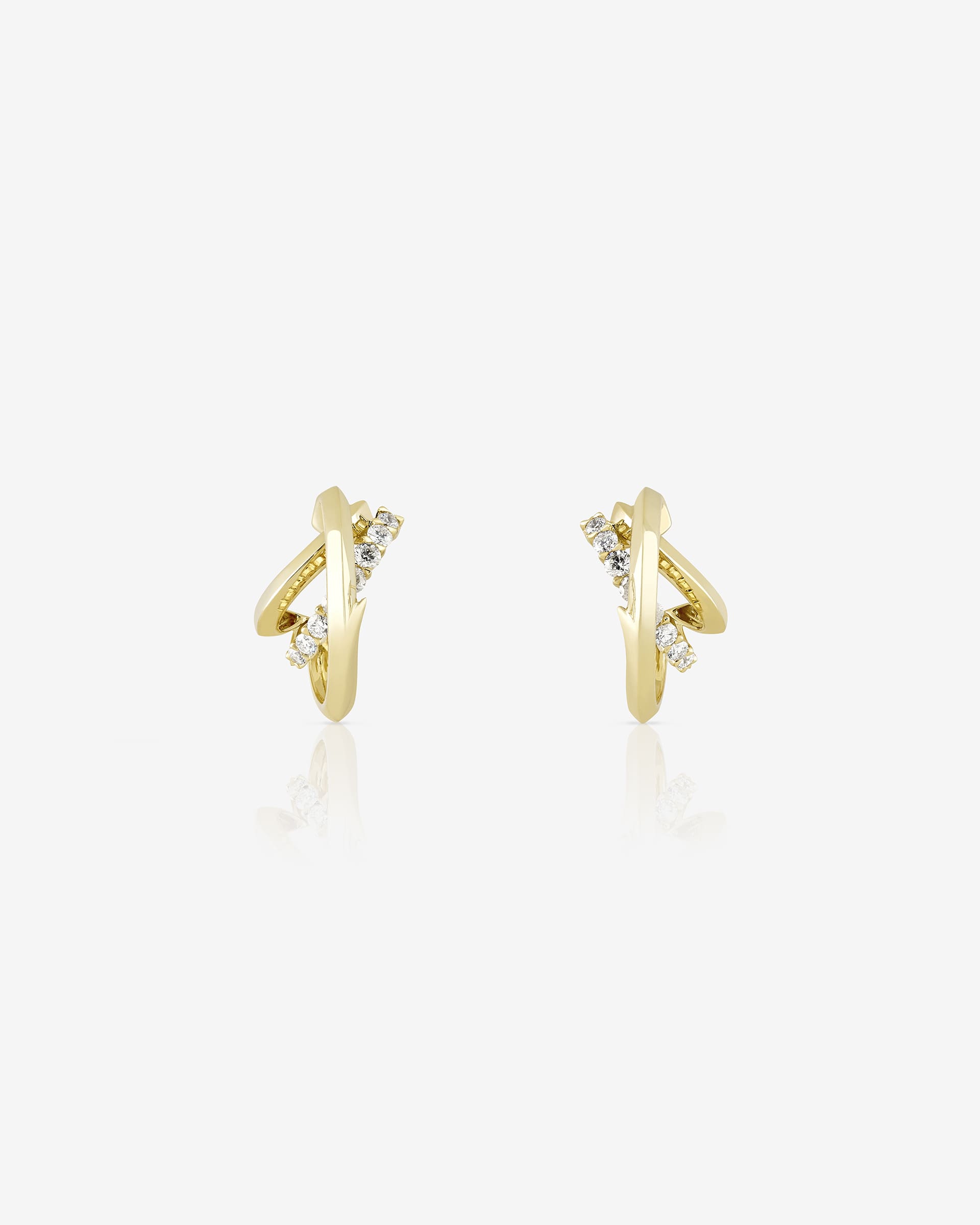 Unraveled Hoop Earrings in 18K Yellow Gold | Stephen Webster