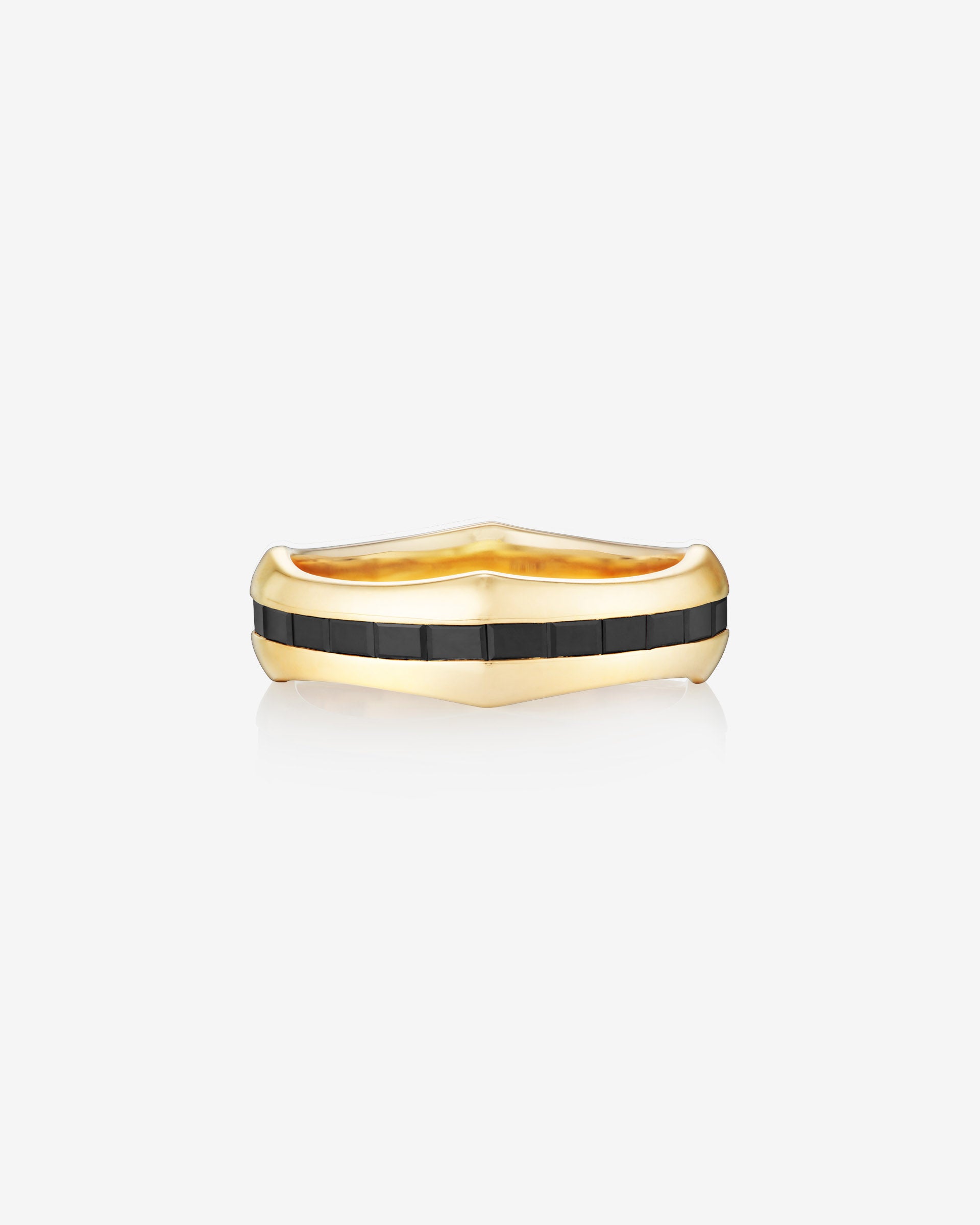 Yellow Gold Quadrafoil Band | Stephen Webster