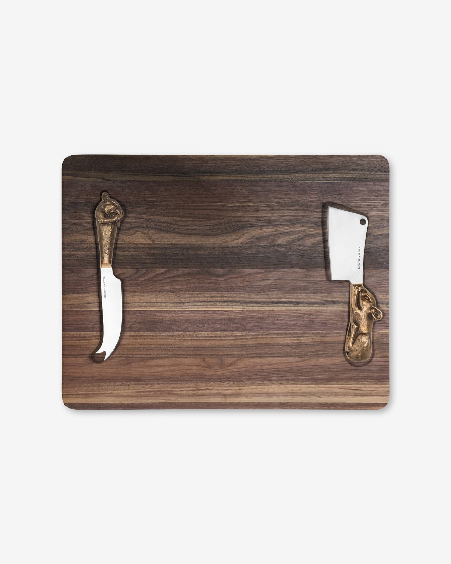 Double Mice Cheese Knife Set | Stephen Webster