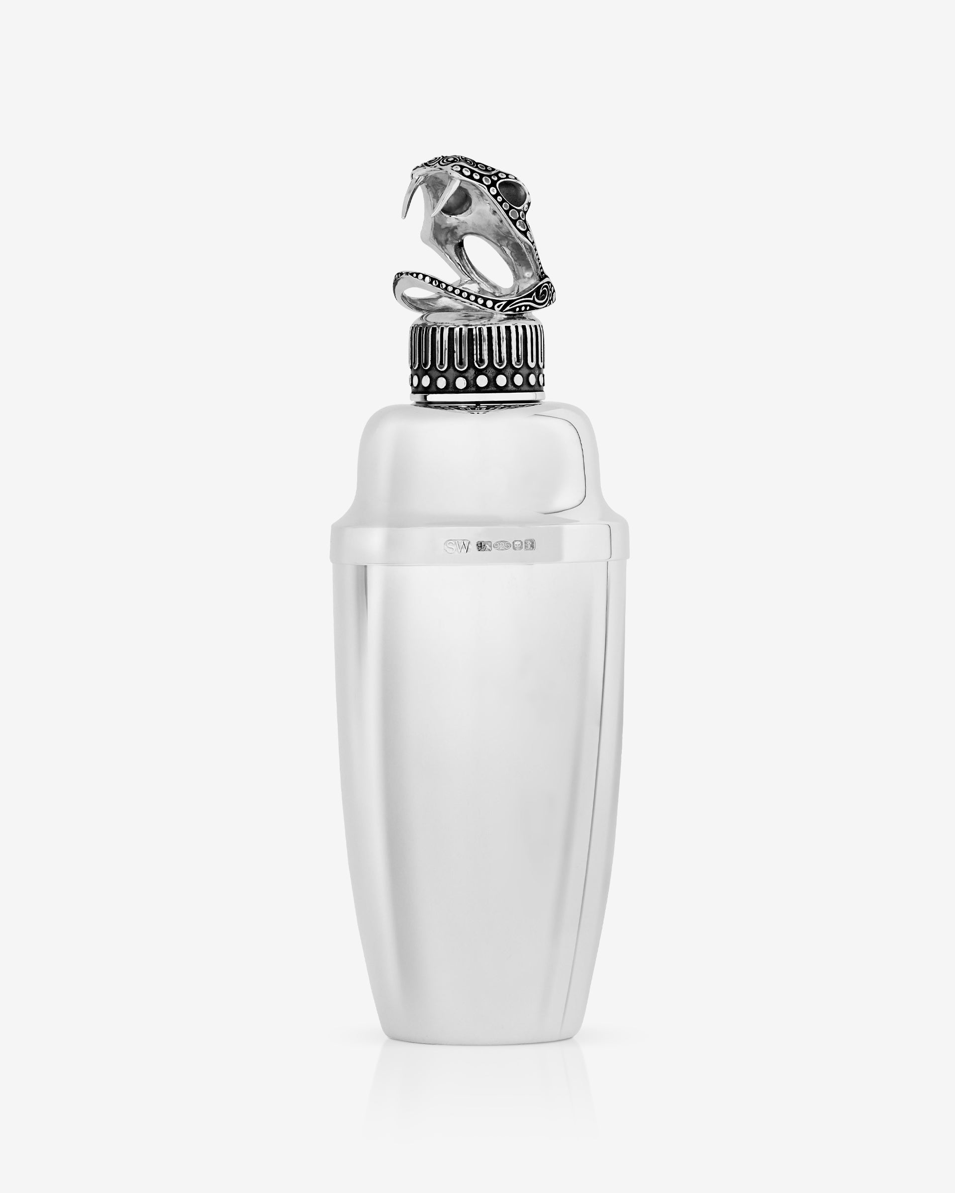 Snake Cocktail Shaker in Sterling Silver | Stephen Webster