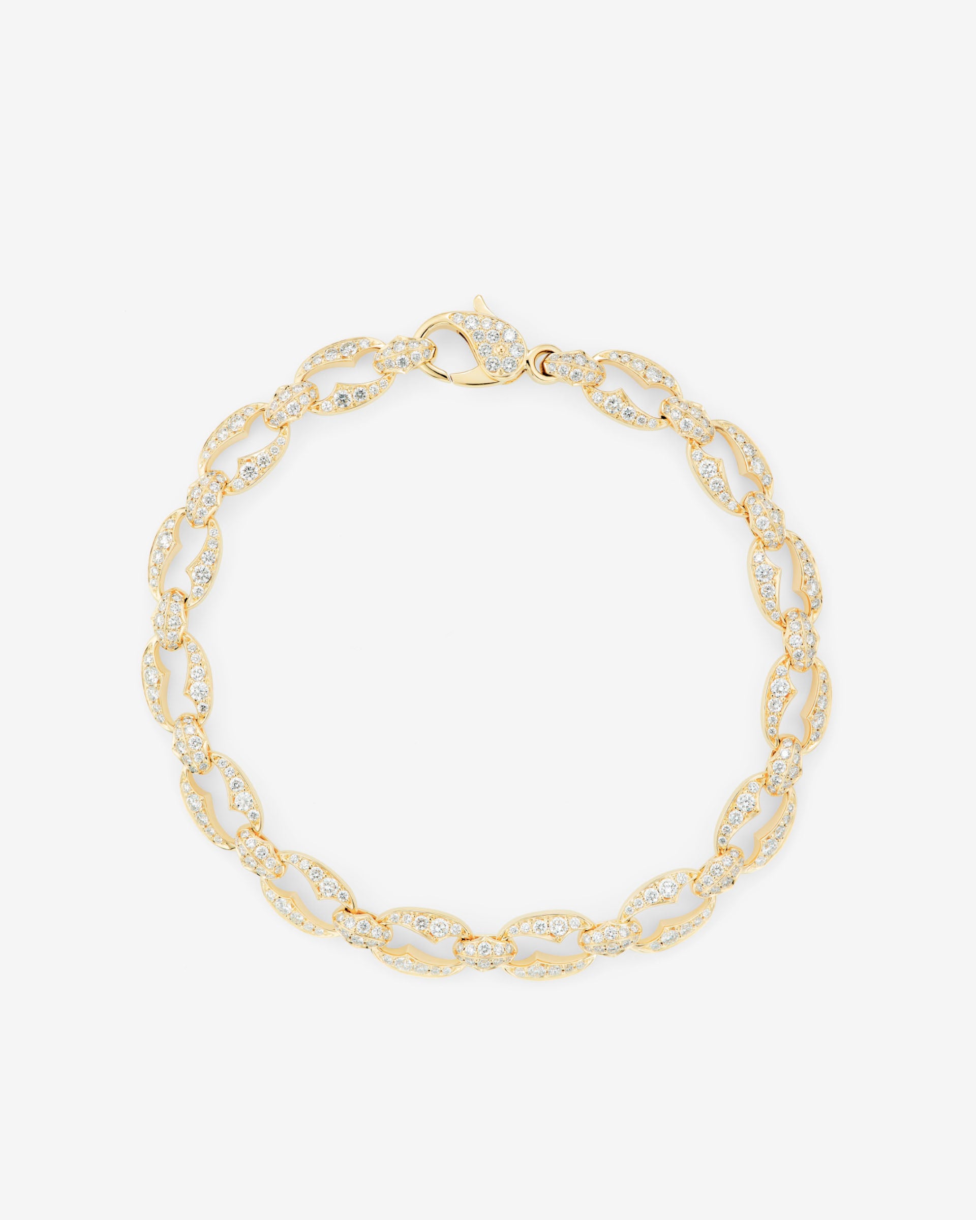 Chain Link Yellow Gold Bracelet | Stephen Webster