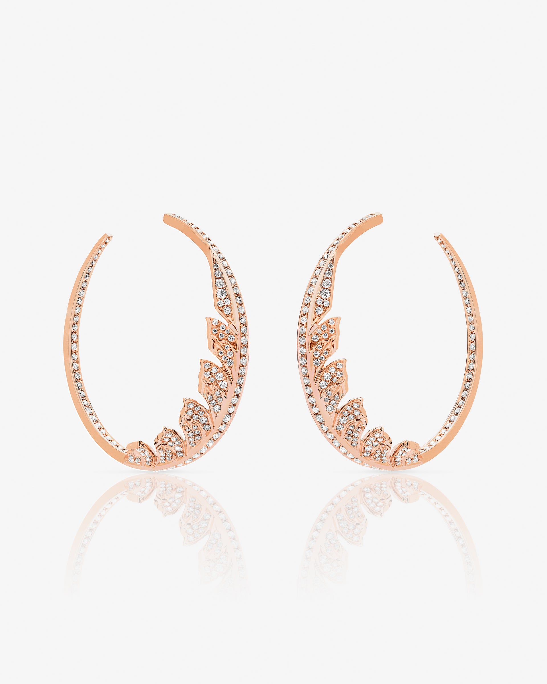 Plume Hoop Earrings | Stephen Webster