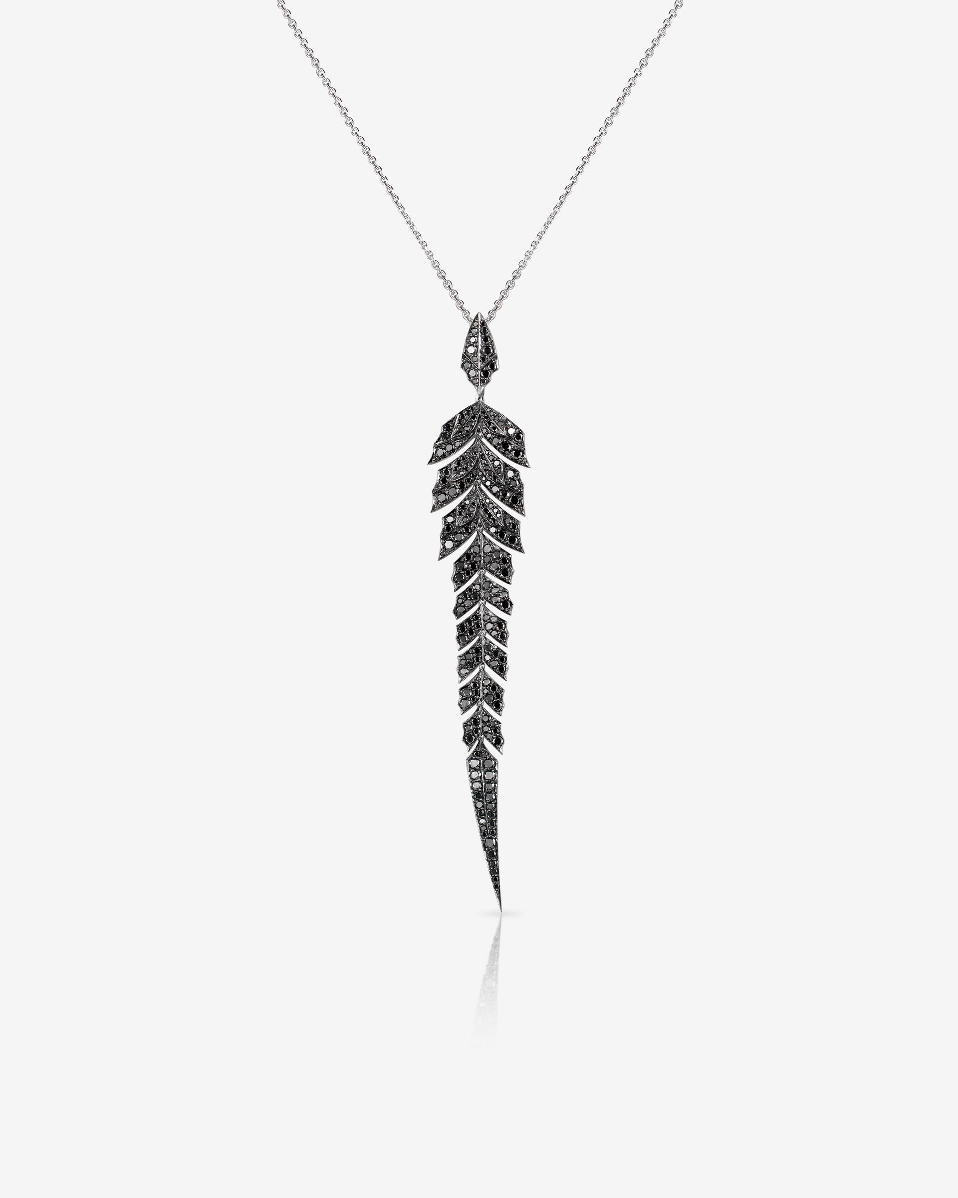 Tail Feather Long Drop Pendant | Stephen Webster – stephenwebster