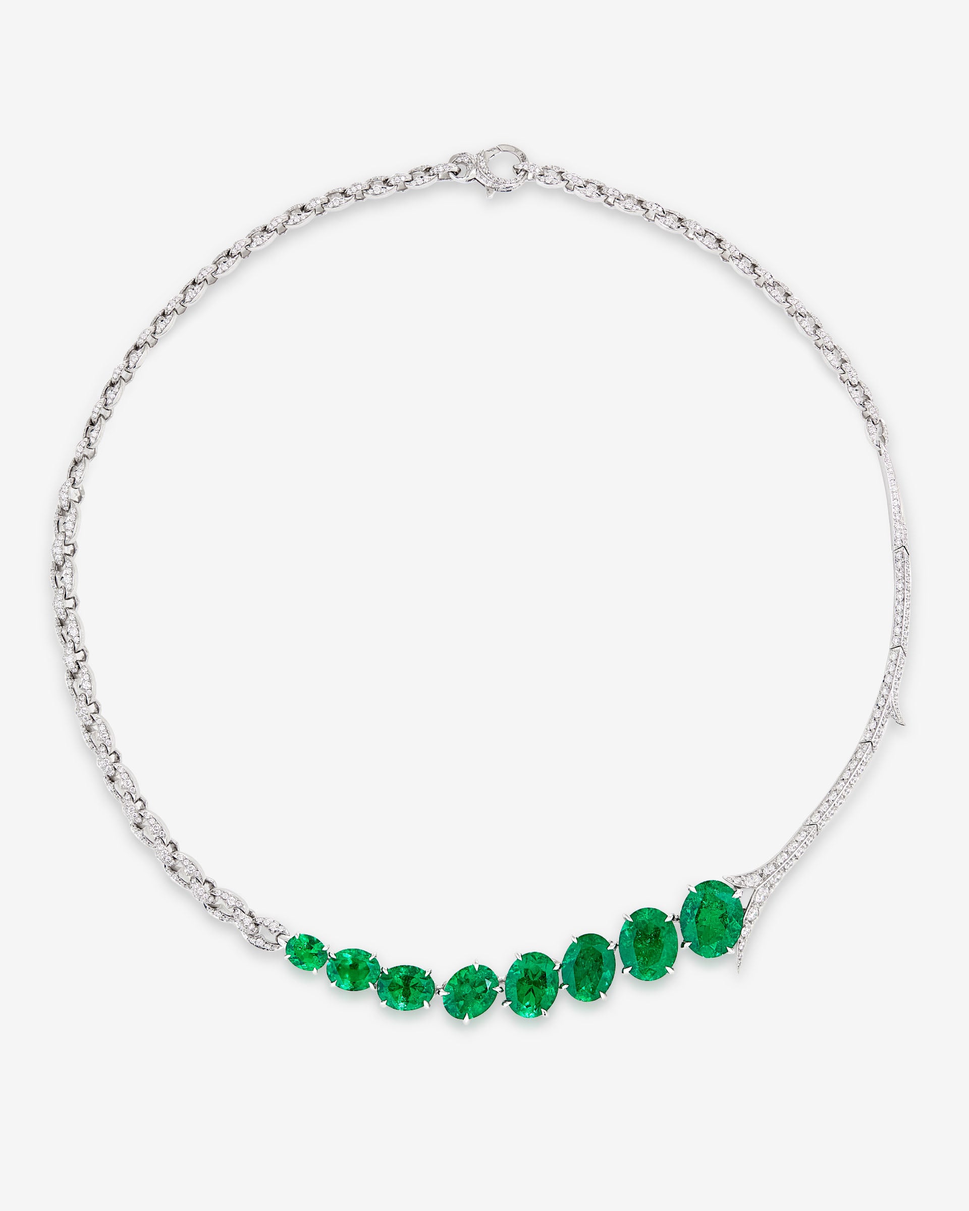 Forbidden Fruit Emerald Collar | Stephen Webster